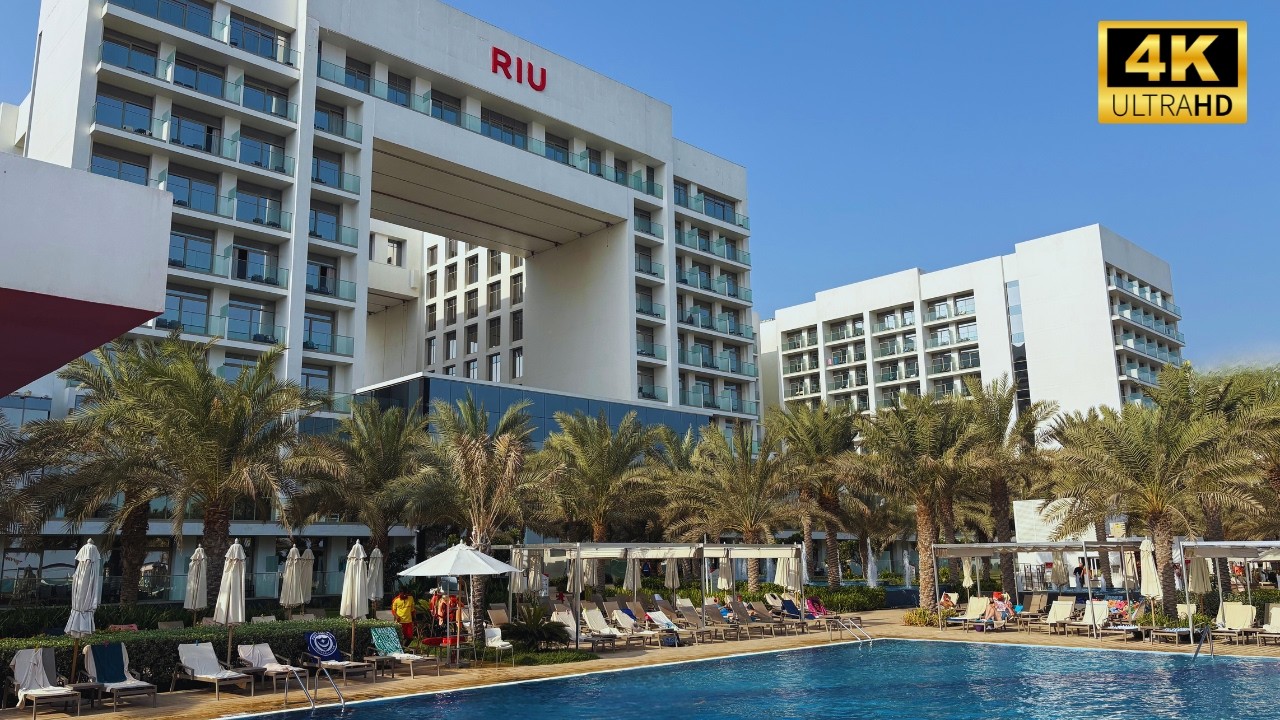 Hotel RIU Dubai - 24hr All-Inclusive Beachfront Resort (4K Full Tour ...