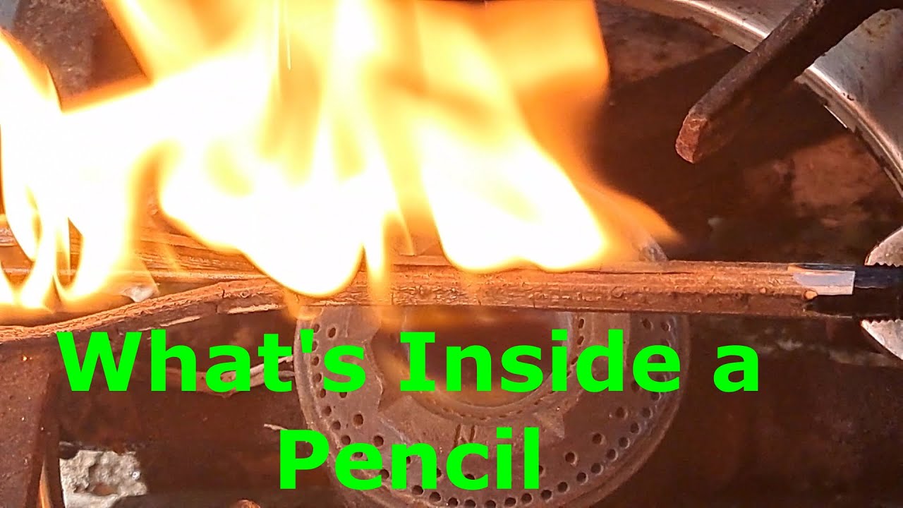 What's Inside a Graphite Pencil - YouTube