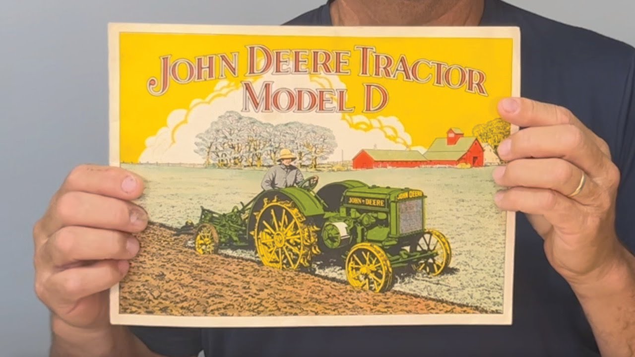 Chapter 1: Restoring a 1925 John Deere Spoker D Tractor - YouTube