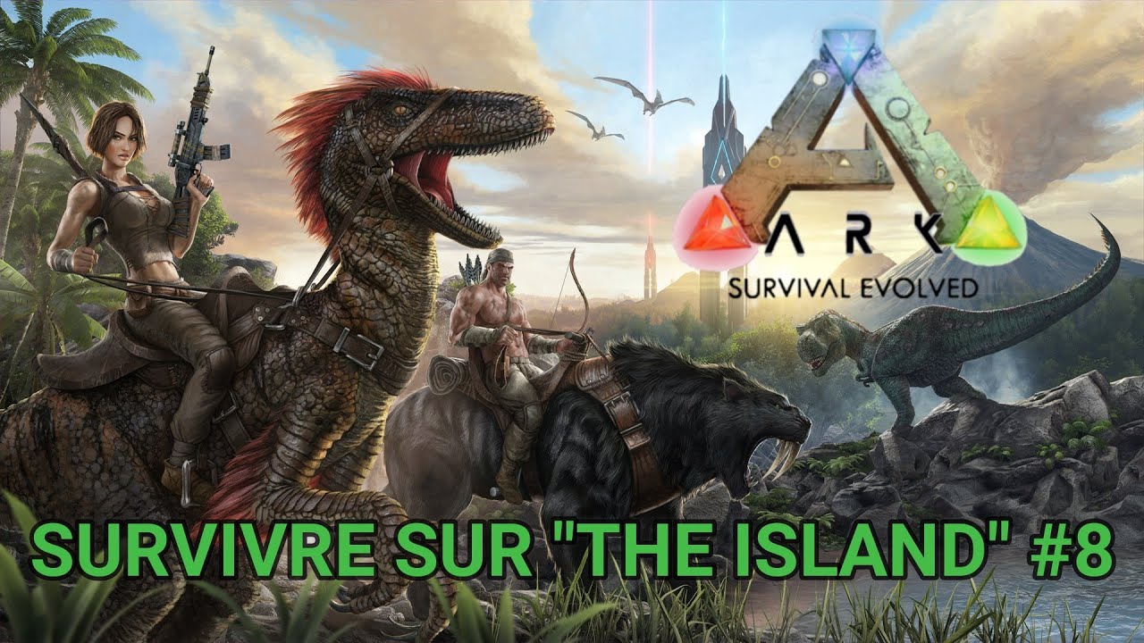 ARK SURVIVAL EVOLVED | LA SURVIE AVANCE PLUTOT TRES BIEN ! [EPISODE #8 ...