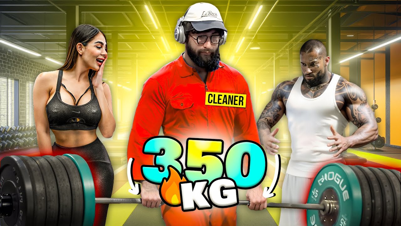 Anatoly's Fitness Model Prank😮 The Cleaner Surprise at the Gym😉#5 ...