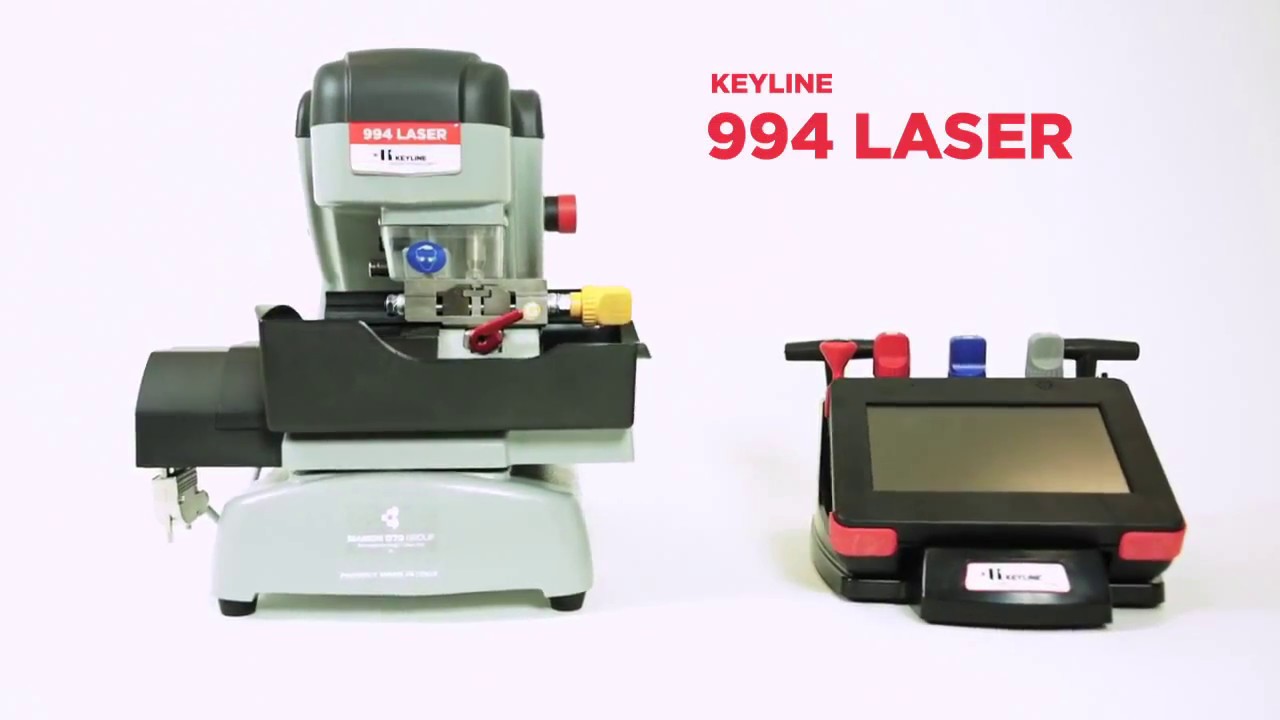Electronic key cutting machine for decoding and cutting automotive ...