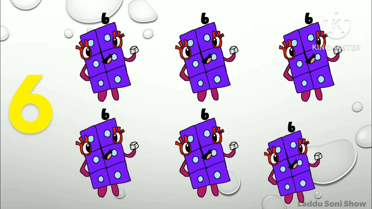 Numberblobs 1-10 | Ginti 1Se10 tak | Counting For Kids | NumberBlocks| Numbers @laddusonishow ...