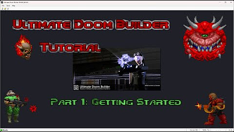 Ultimate Doom Builder Tutorial: Building a Doom II Map from Scratch - YouTube