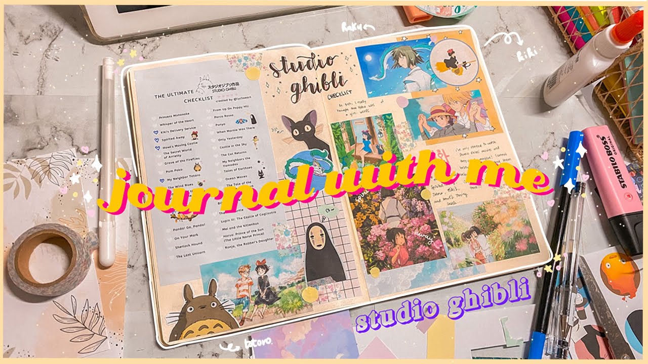 STUDIO GHIBLI BUCKETLIST | Journal With Me - YouTube