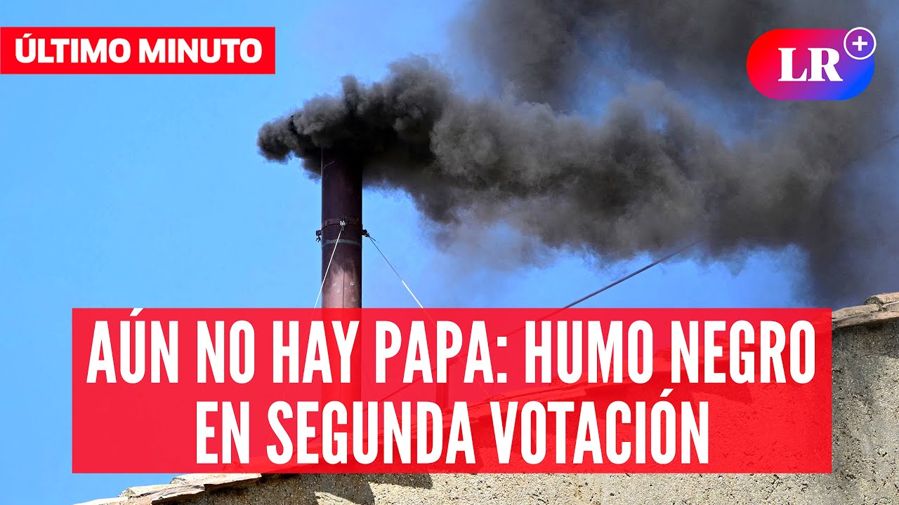 🚨HUMO NEGRO en el CÓNCLAVE: AÚN NO HAY NUEVO PAPA tras SEGUNDA FUMATA ...