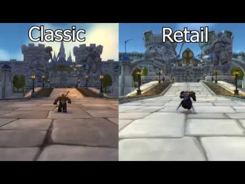 WOW Retail vs Classic | Max Settings - YouTube