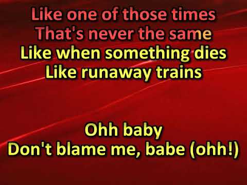 Tom Petty And The Heartbreakers ''Runaway Trains'' (karaoke)(by request)