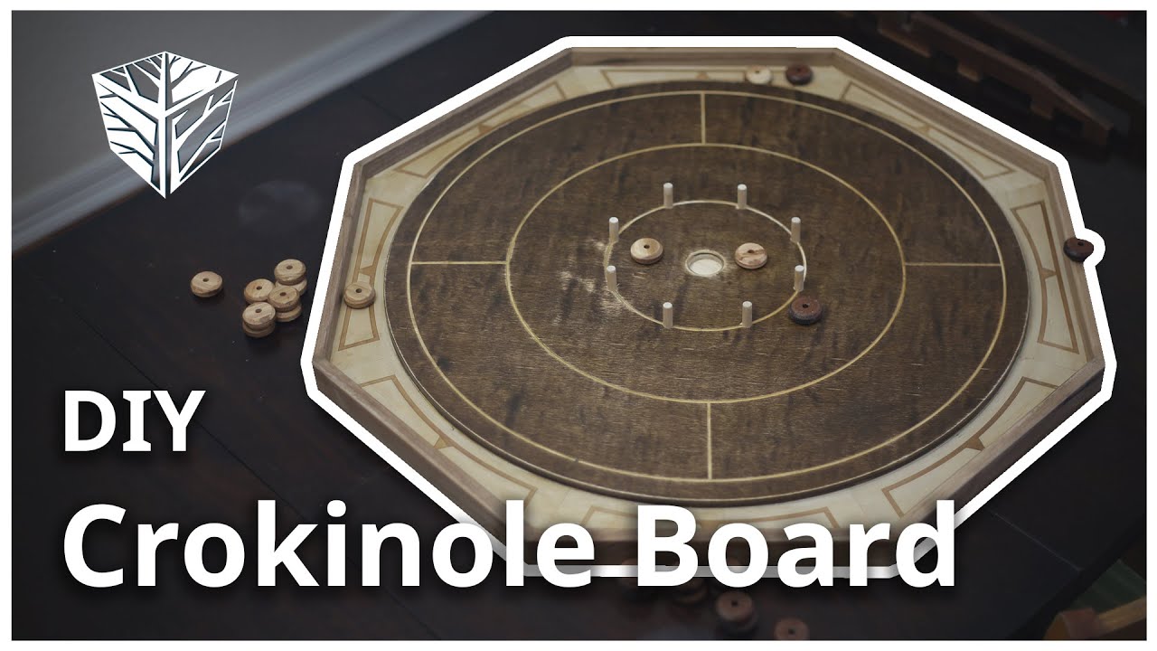 Making a Crokinole Board - YouTube