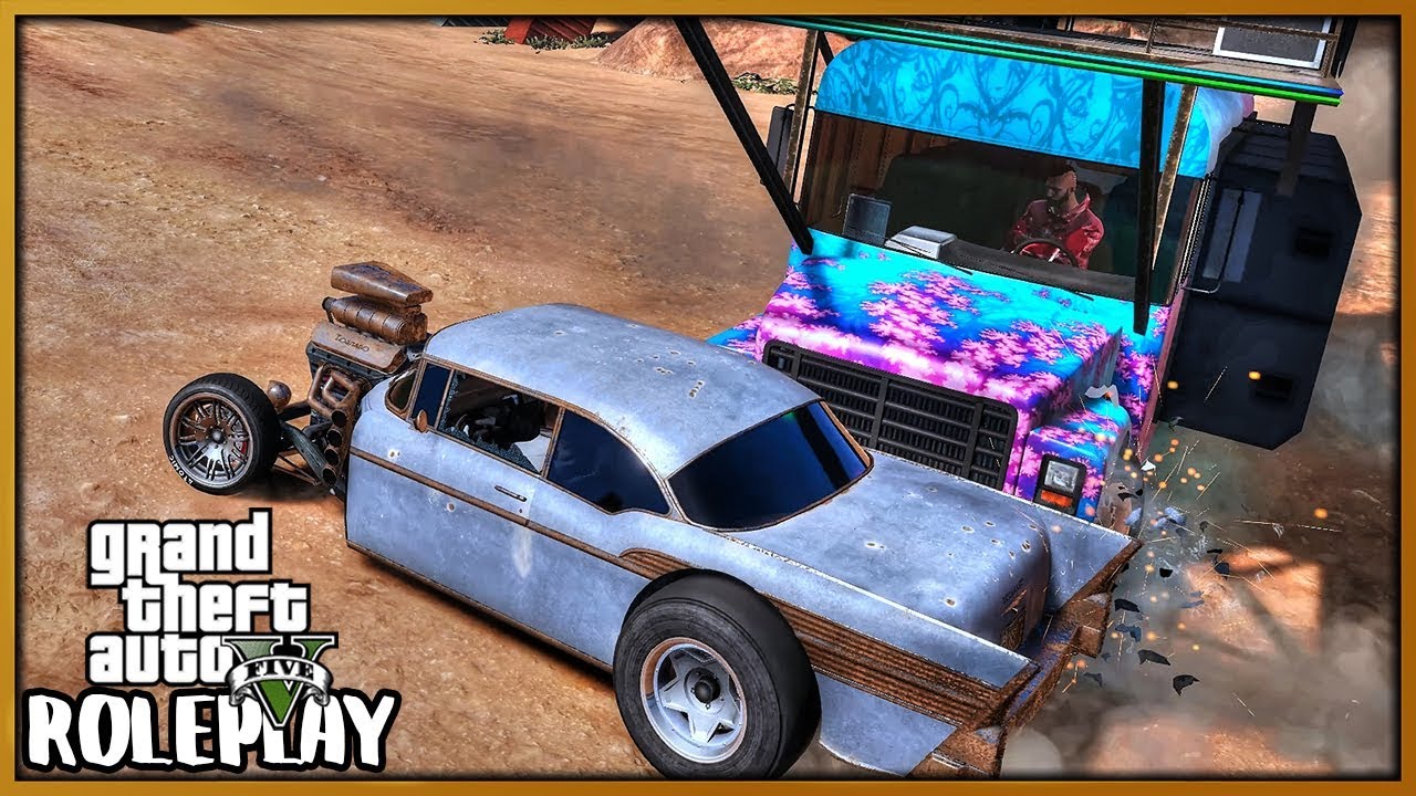 GTA 5 Roleplay - 'FUNNY' Demolition Derby Event | RedlineRP #689 - YouTube
