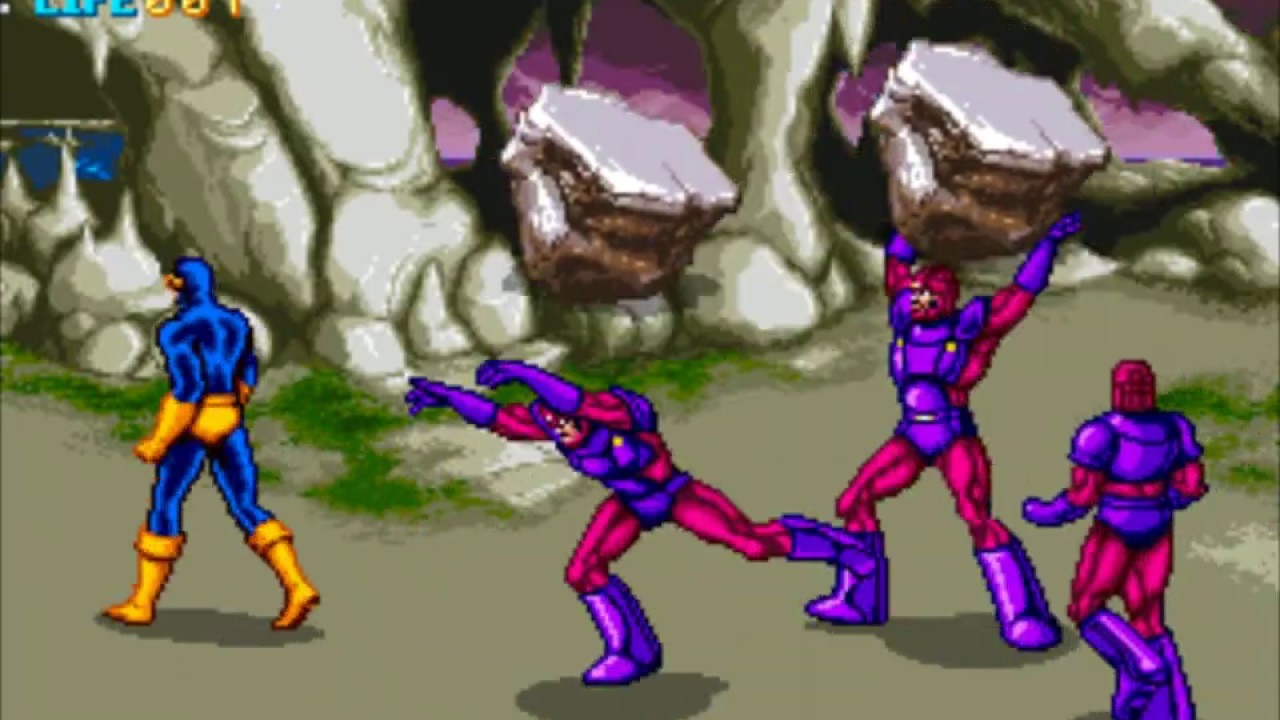X-Men: The Arcade Game - [ Cyclops] (Konami) (1992) Full Playthrough ...