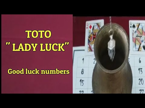 NEW YEAR TOTO LOTTERY "LADY LUCK" | WINNING PICK | LUCKY PREDICTION ...