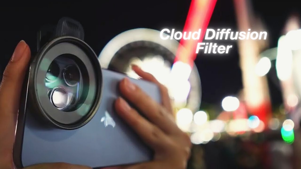 SandMarc Cloud Diffusion Filter on iPhone - YouTube