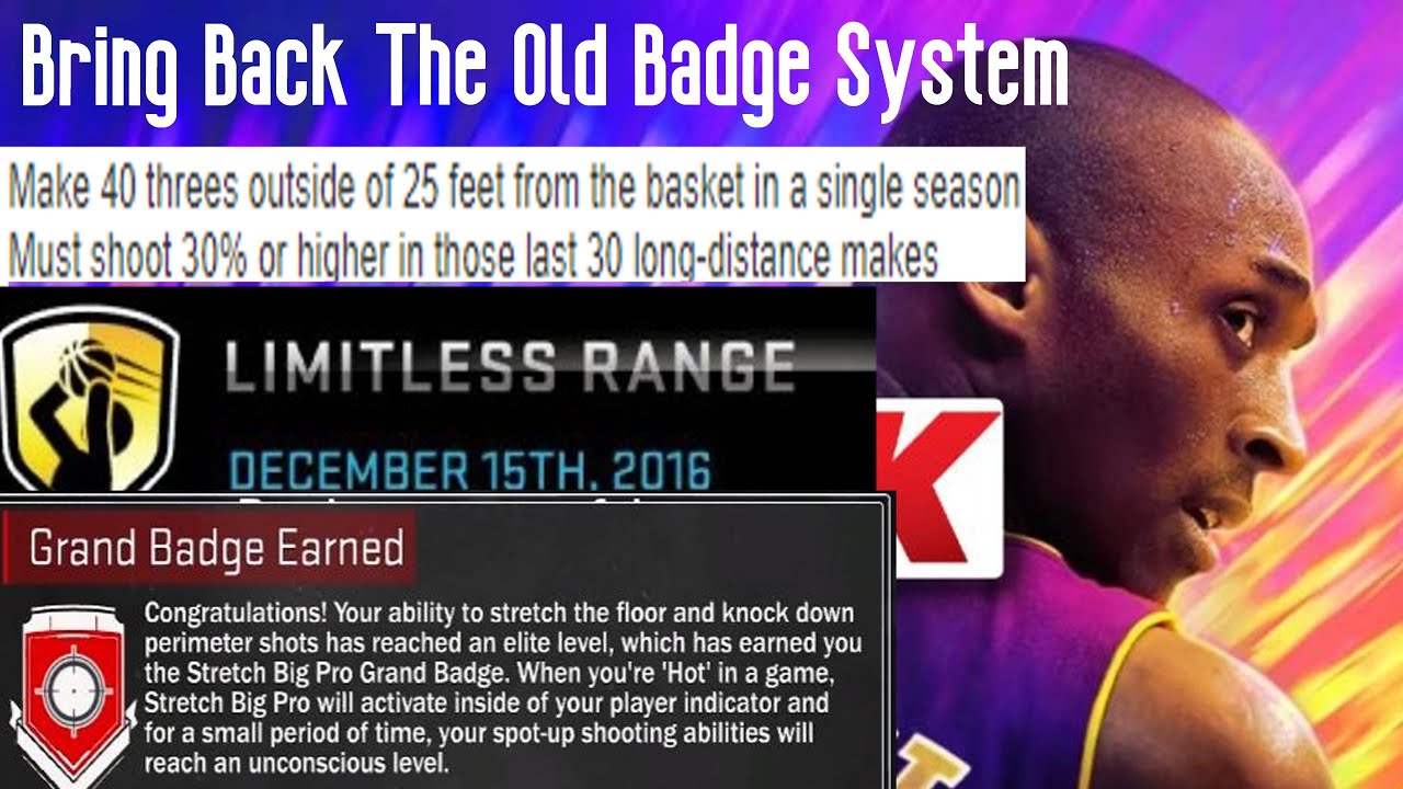 2k24 Wishlist| Bring Back The Old Back System| Getting Badges Is to ...