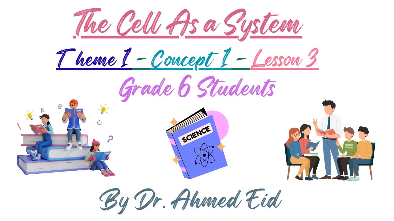Grade 6 - Theme 1 - Concept 1 - The Cell As A System [Lesson 3] الدرس ...