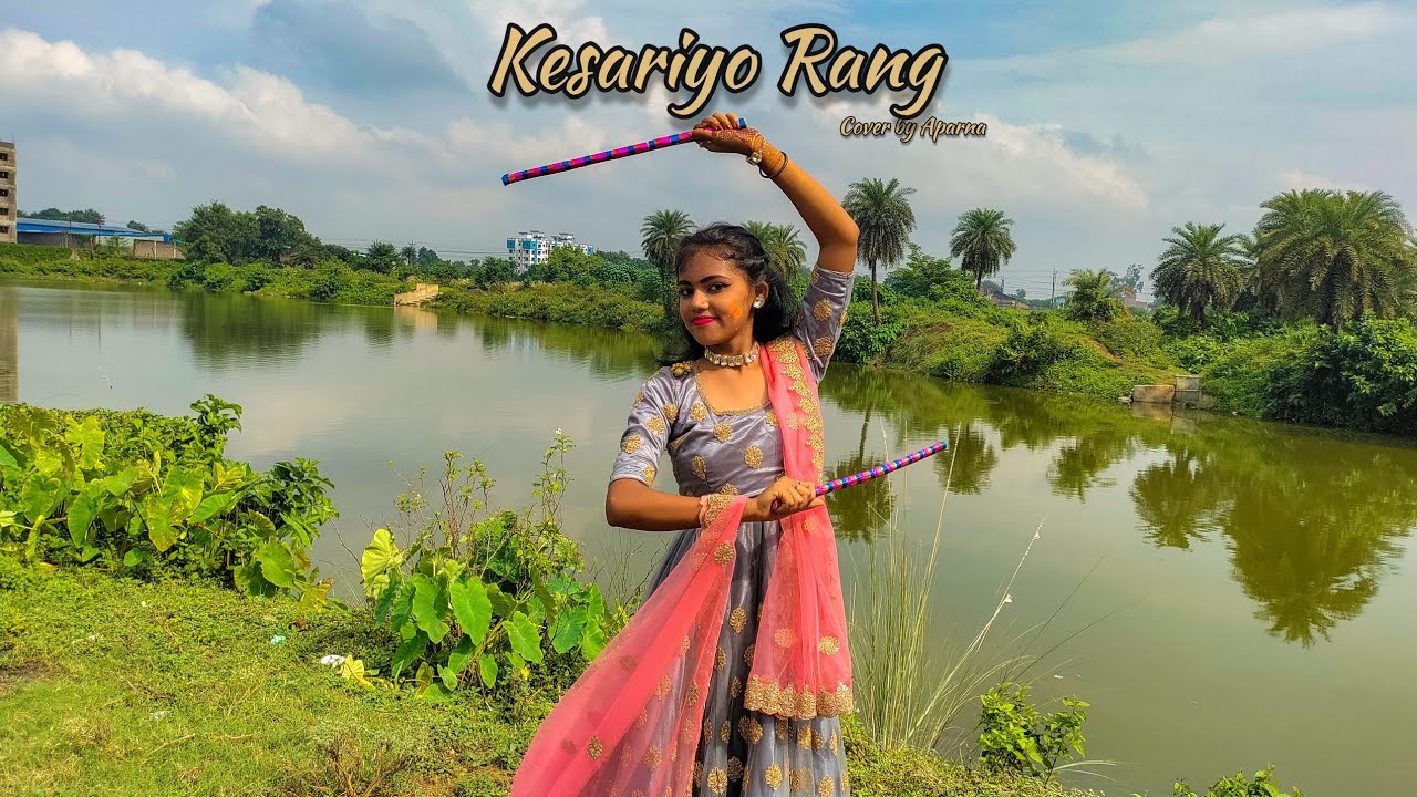 Kesariyo Rang Dance | Navaratri Dance | Cover by Aparna | Anveet Kaur ...