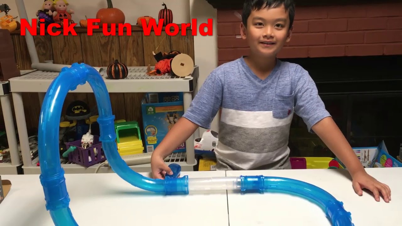 Toy Turbo Pipes Racer Car Use Your Imagination Remote & Racer - YouTube