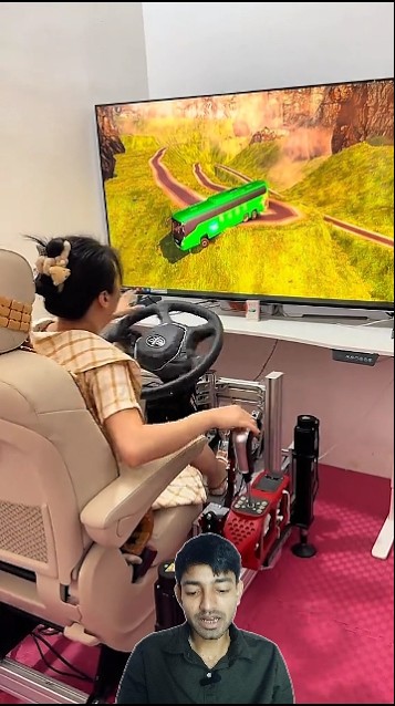 Bachchi Ban Gyi Pro Driver! 🚗🎮 #MiniDriver #GirlGamer #DrivingSimulator ...