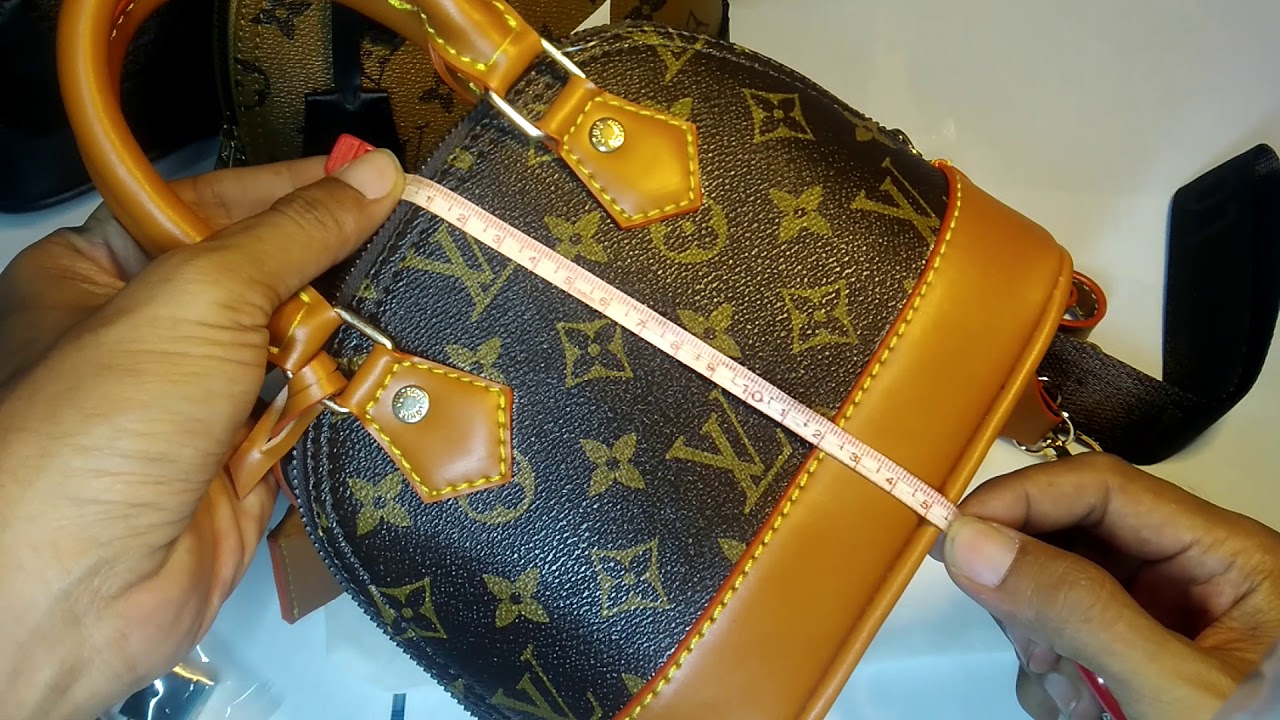 Spesifikasi dan Detail Ukuran Tas Alma Mini - YouTube