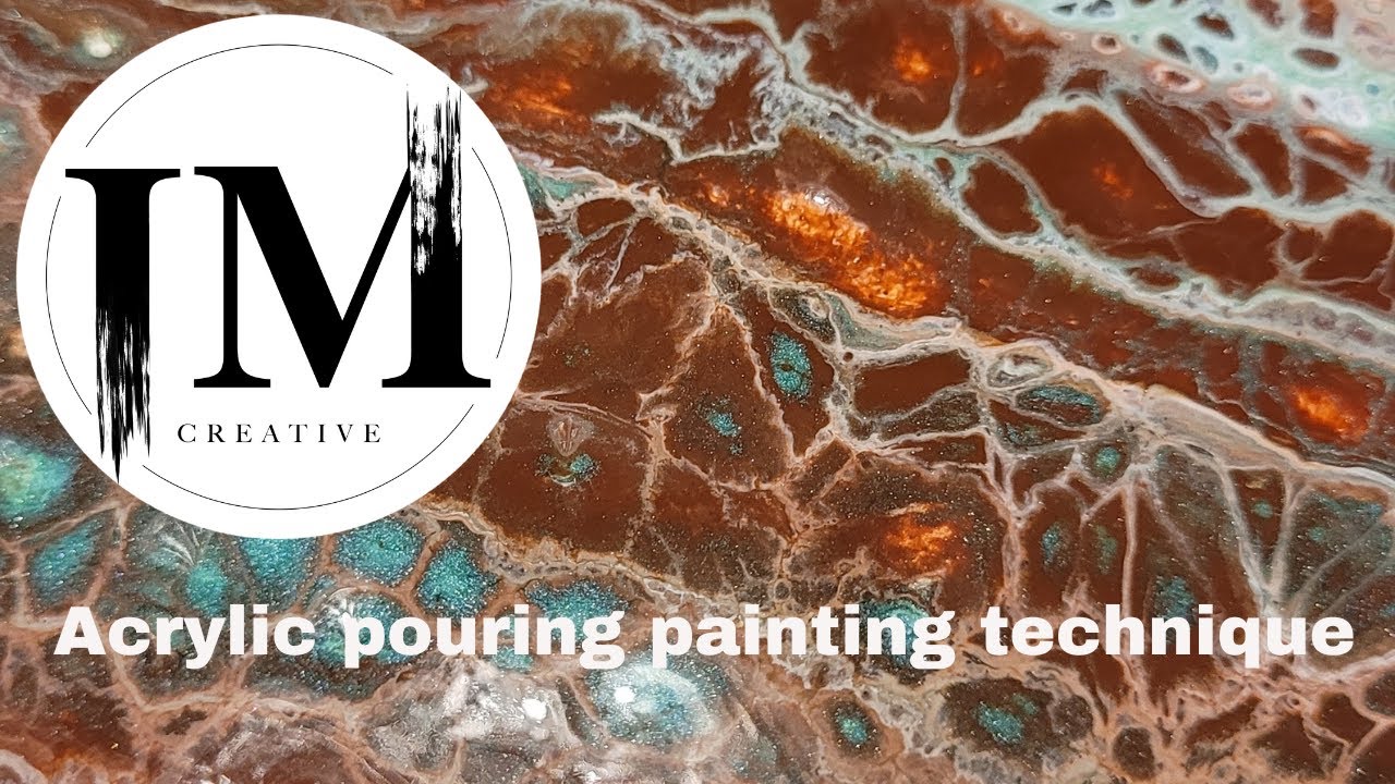 Acrylic pouring painting technique. - YouTube
