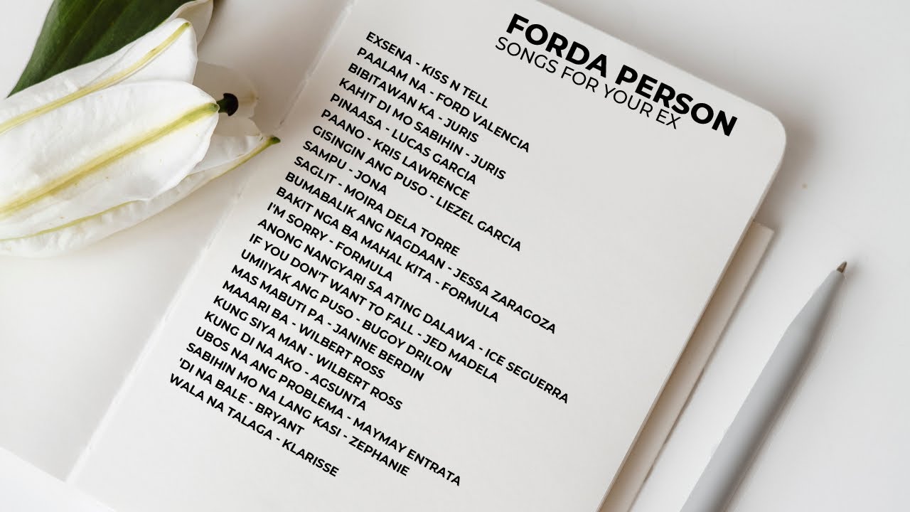 FORDA PERSON - Songs for your EX | Non-Stop - YouTube