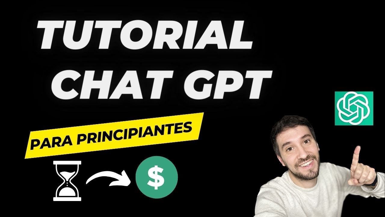 Chat GPT para principiantes. TUTORIAL Cómo crear LIBROS, guiones de ...