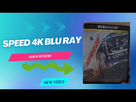 Speed 4k Blu ray Review