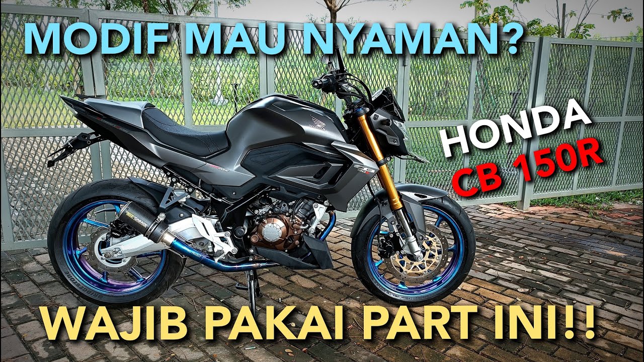 LAGI DAN LAGI PAKAI PART MODIF OEM DI HONDA CB 150 V4 - YouTube