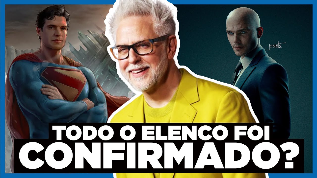 SUPERMAN: TODO O ELENCO JÁ FOI ESCALADO? E JAMES GUNN CURTINDO FOTO DO ...