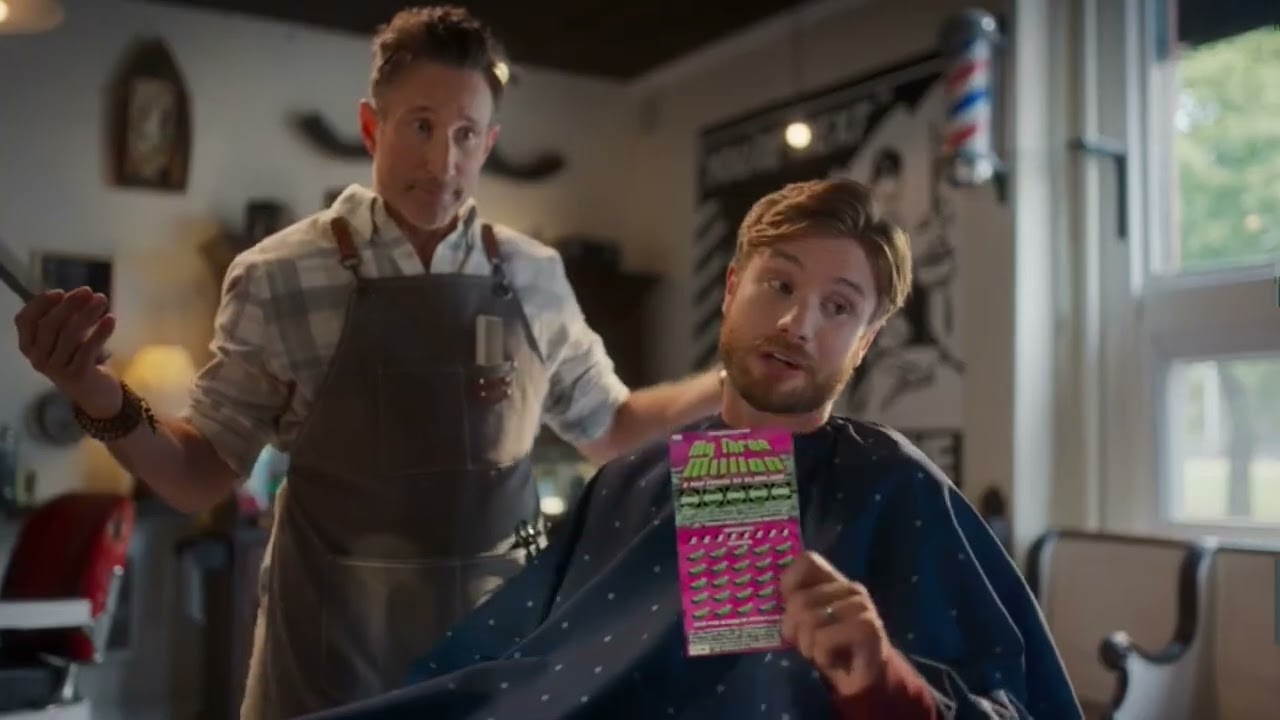 Pennsylvania Lottery Barber Commercial - YouTube