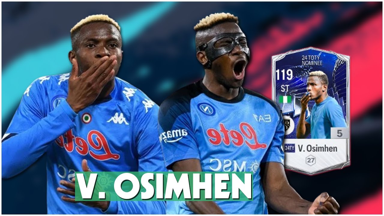 REVIEW VICTOR OSIMHEN 24TY FC ONLINE - nâng cấp AI so với 23TS - YouTube