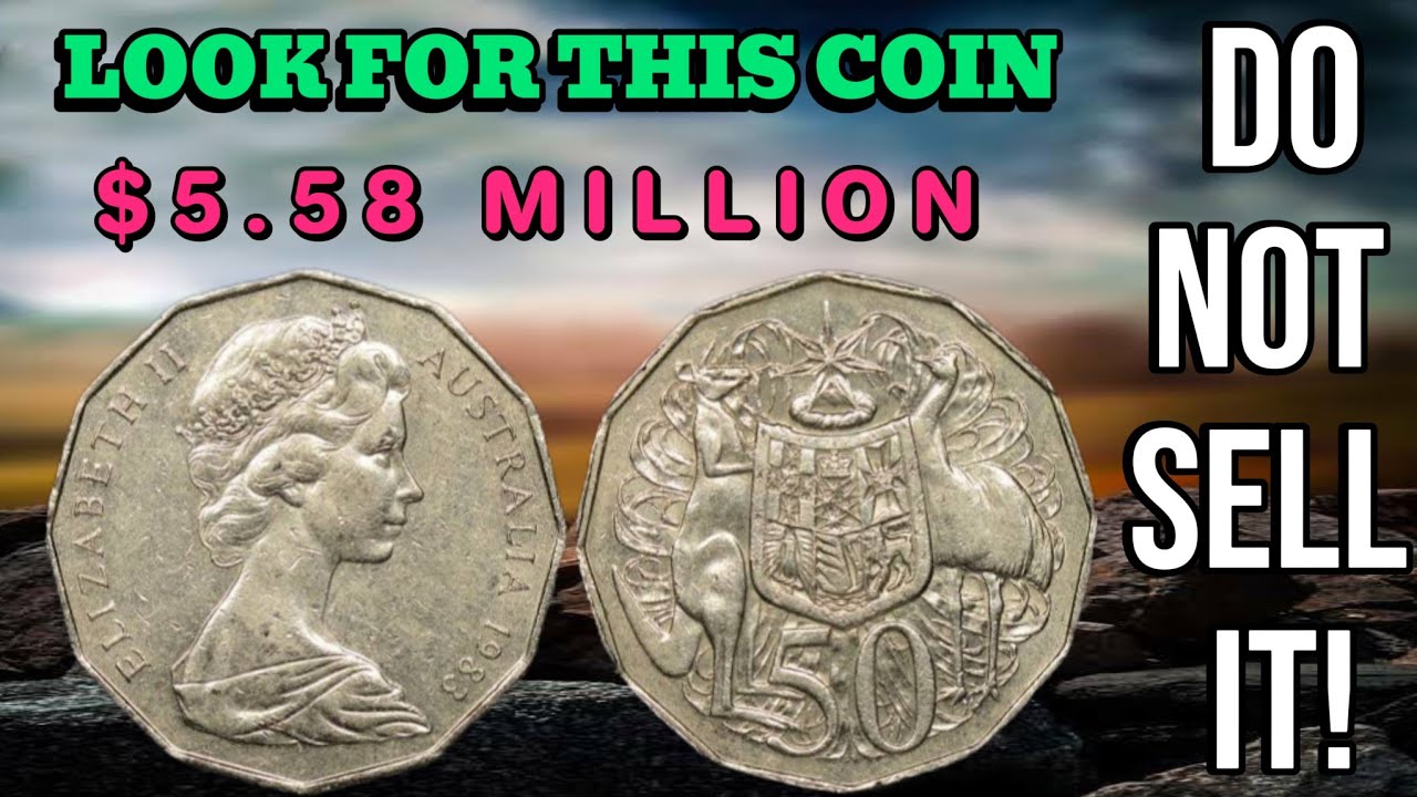 1983 Australian 50 Cent Coin Worth Big Money Rare Find You Should Know ...
