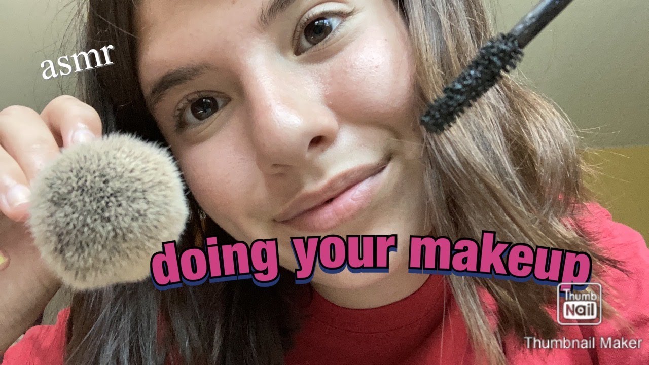 [ASMR] DOING YOUR MAKEUP- requested - YouTube