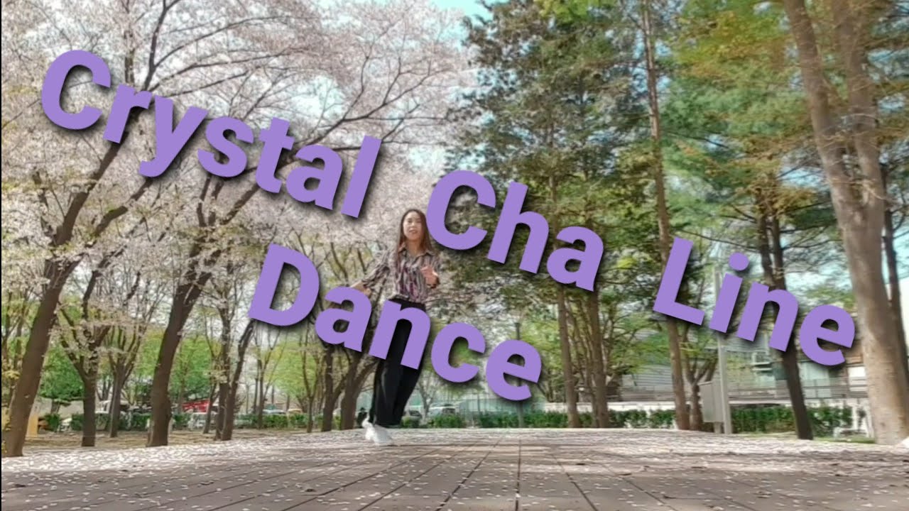 Crystal Cha Line Dance |ikeikeyo linedance |벚꽃 엔딩| - YouTube