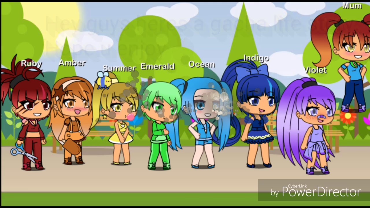 Gacha life*a story of rainbow sisters* - YouTube