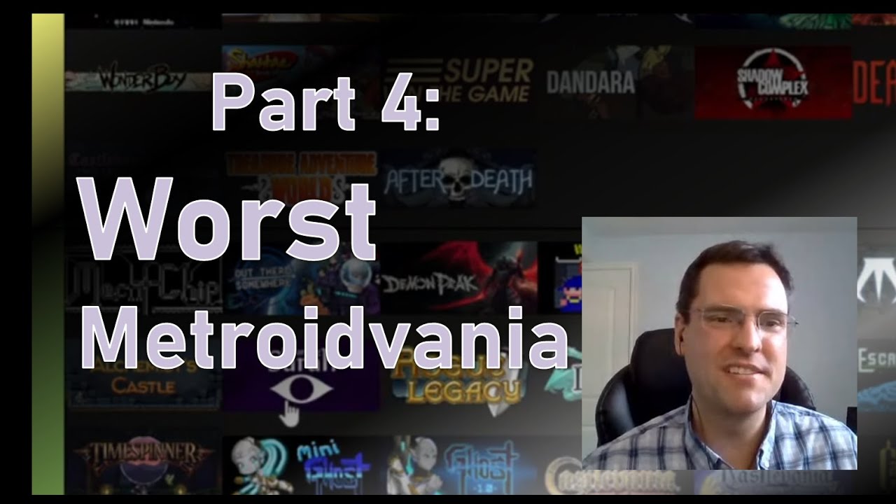 Metroidvania Tier List: Part 4 - The Metroidvania Review LiveStream ...