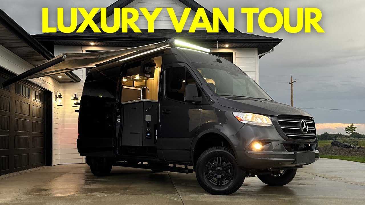 LUXURY VAN TOUR | 2022 Thor Motor Coach Sanctuary 19L Sprinter 4x4 ...