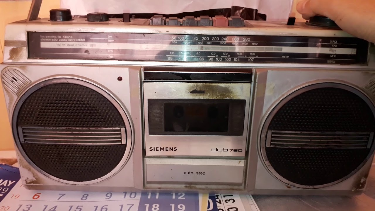 SIEMENS CLUB 760 - FM TUNER - YouTube