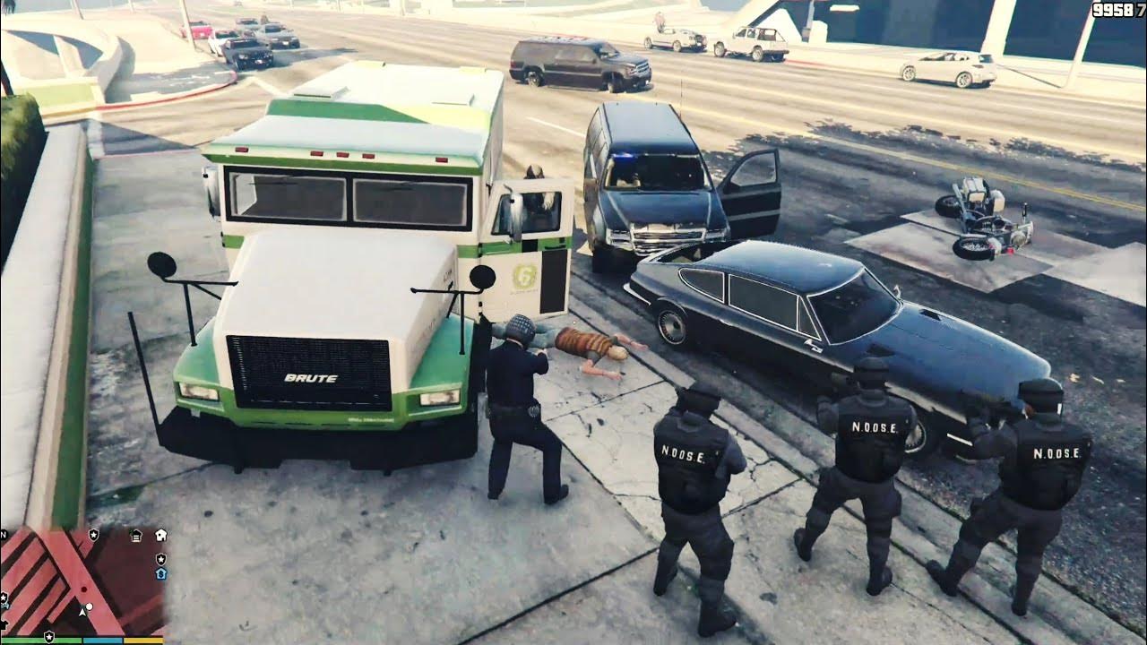GTA V : Day 195 in LSPD | Arrested Criminal Playing GTA 5 As A Police Officer Part 4 - YouTube