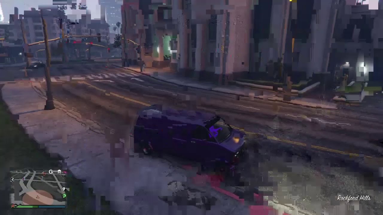 Gta 5) green vs purple gang gta 5 roleplaying)road to 65 subs) - YouTube