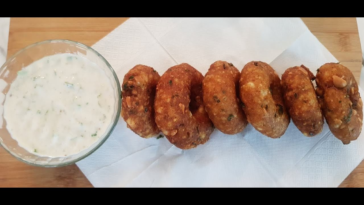 Sabudana Vada & Sabudana Popcorn Recipe (Sago) - YouTube