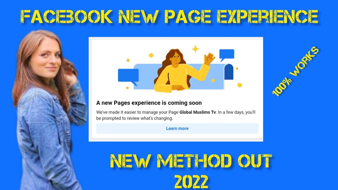 FACEBOOK NEW PAGE EXPERIENCE|| HOW TO GET NEW PAGE EXPERIENCE IN 5 ...