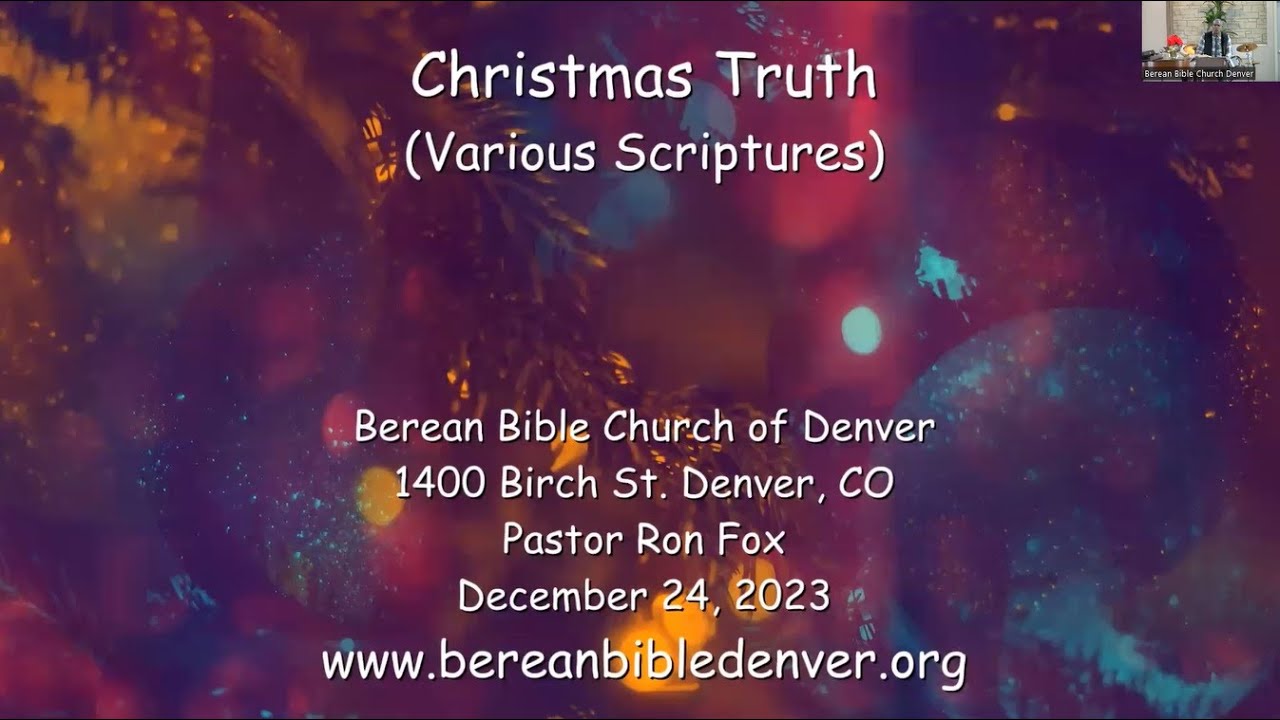 Christmas Truth - YouTube