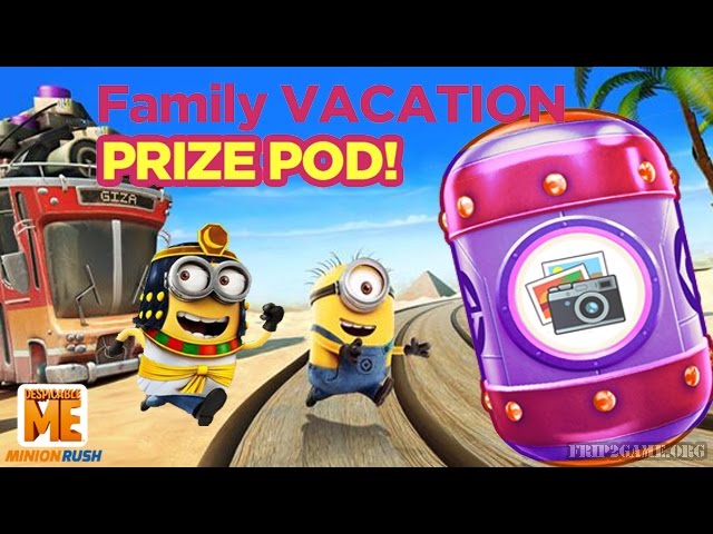 Despicable Me Minion Rush Family Vacation Update Summer Movie Night