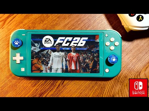 Eafc 2026 Nintendo Switch Lite Gameplay - YouTube