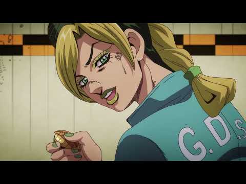 Jojo: Stone Ocean Clip - Jolyne and Jotaro (English Dub)