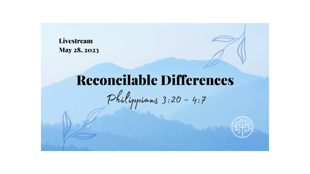 [Livestream] May 28, 2023 | Reconcilable Differences - YouTube