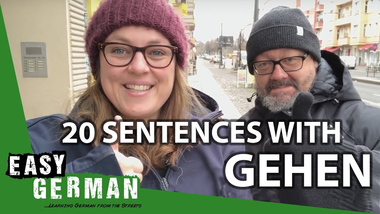 20 Sentences with the Verb "gehen" | Super Easy German (58) - YouTube