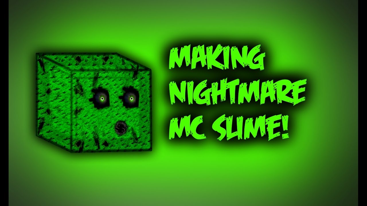 [ FNAF | Speed Edit] - Making Nightmare MC Slime! - YouTube