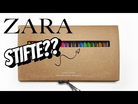 Ich habe Buntstifte von ZARA gekauft! | Review